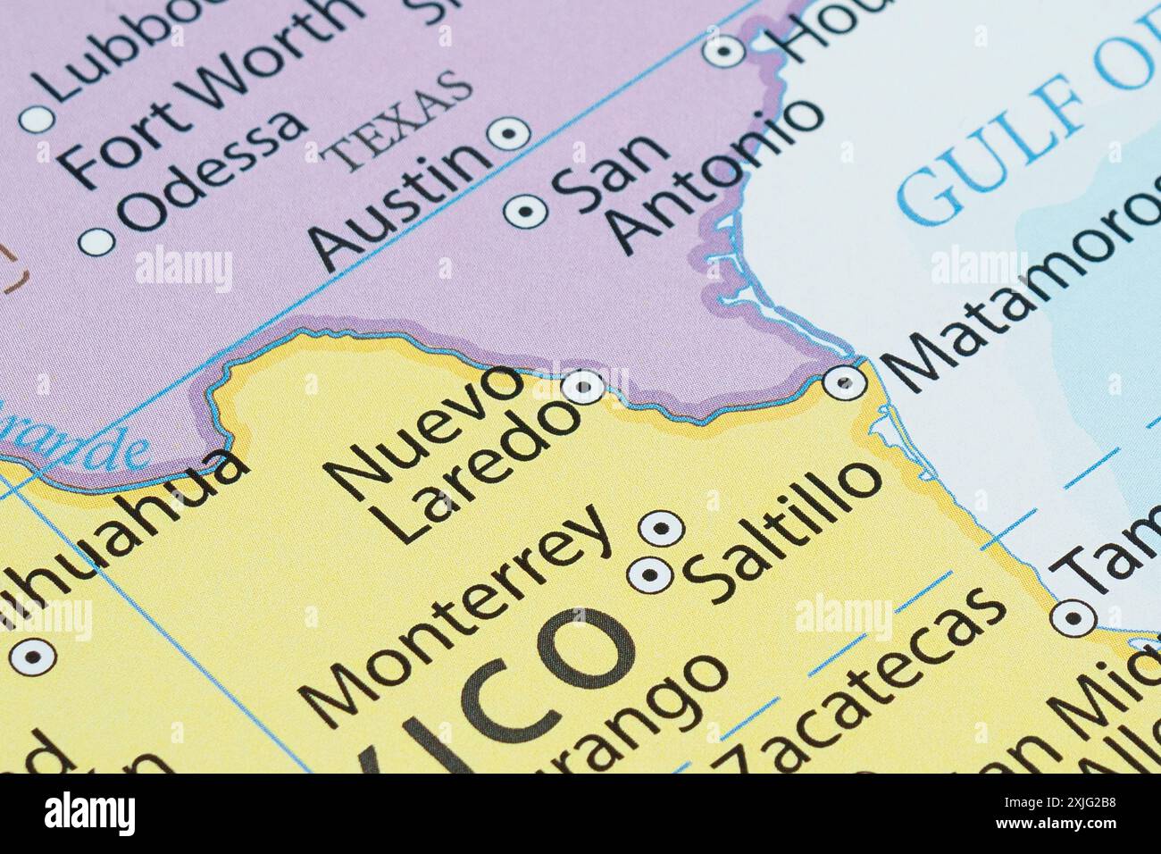 Mapa De Mexico Y Sus Estados De Mexico Laredo