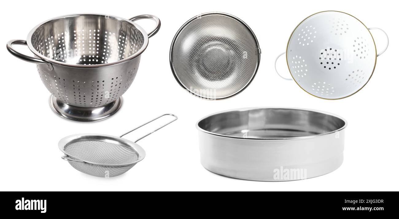 Sieving flour metallic sieve hi-res stock photography and images - Alamy