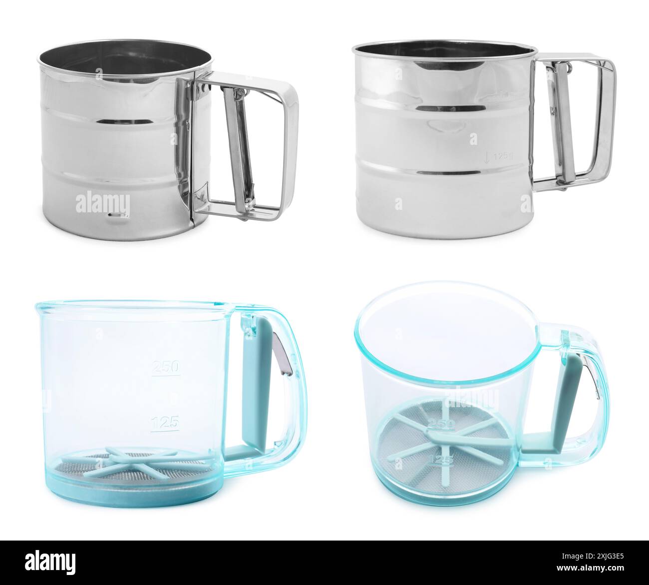 Sieving flour metallic sieve hi-res stock photography and images - Alamy