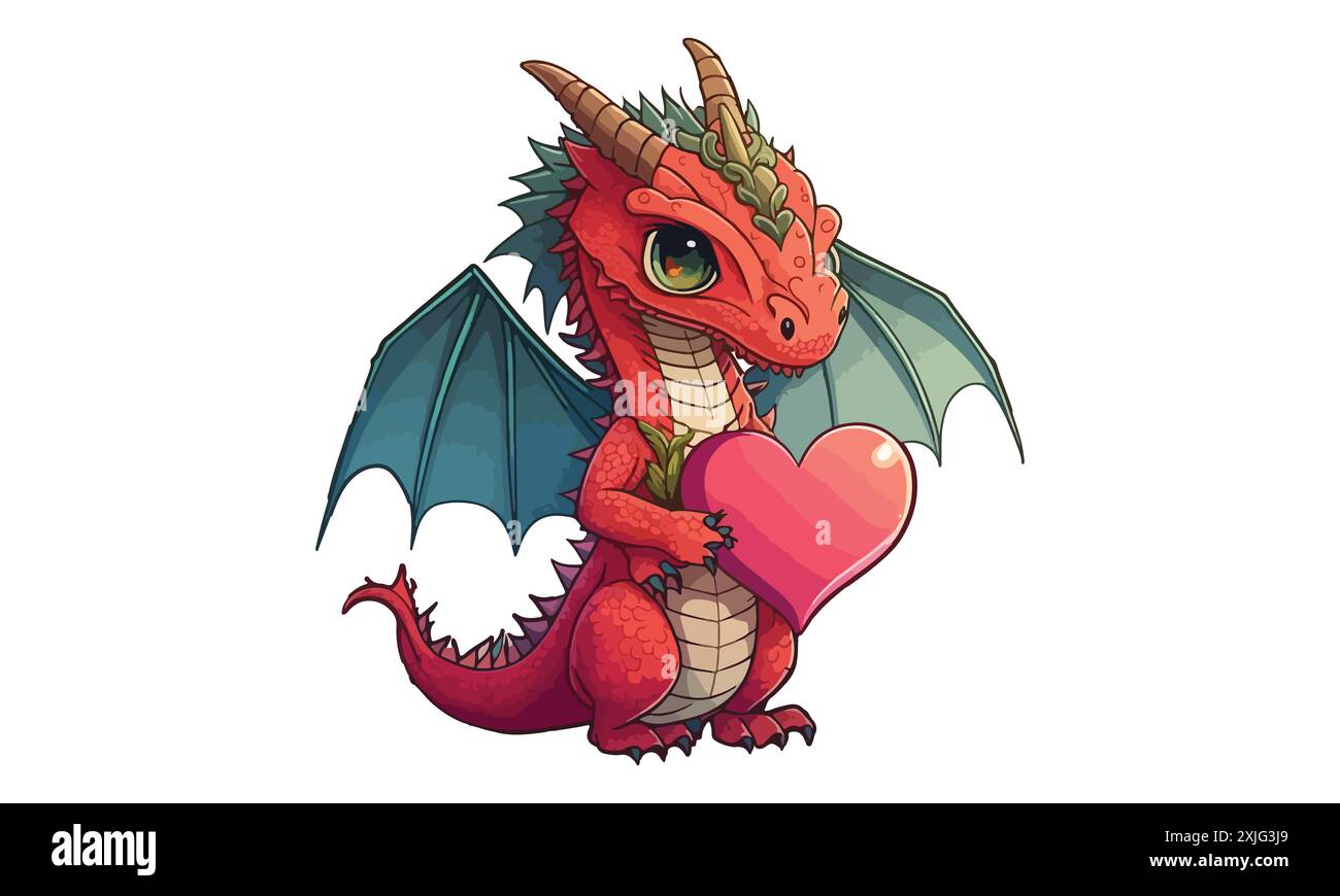 Mythical dragon style Stock Vector Images - Alamy