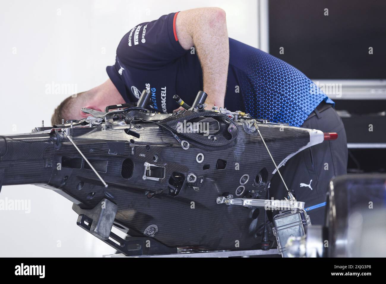 Williams Racing FW46, mechanical detail gearbox, boite de vitesse ...