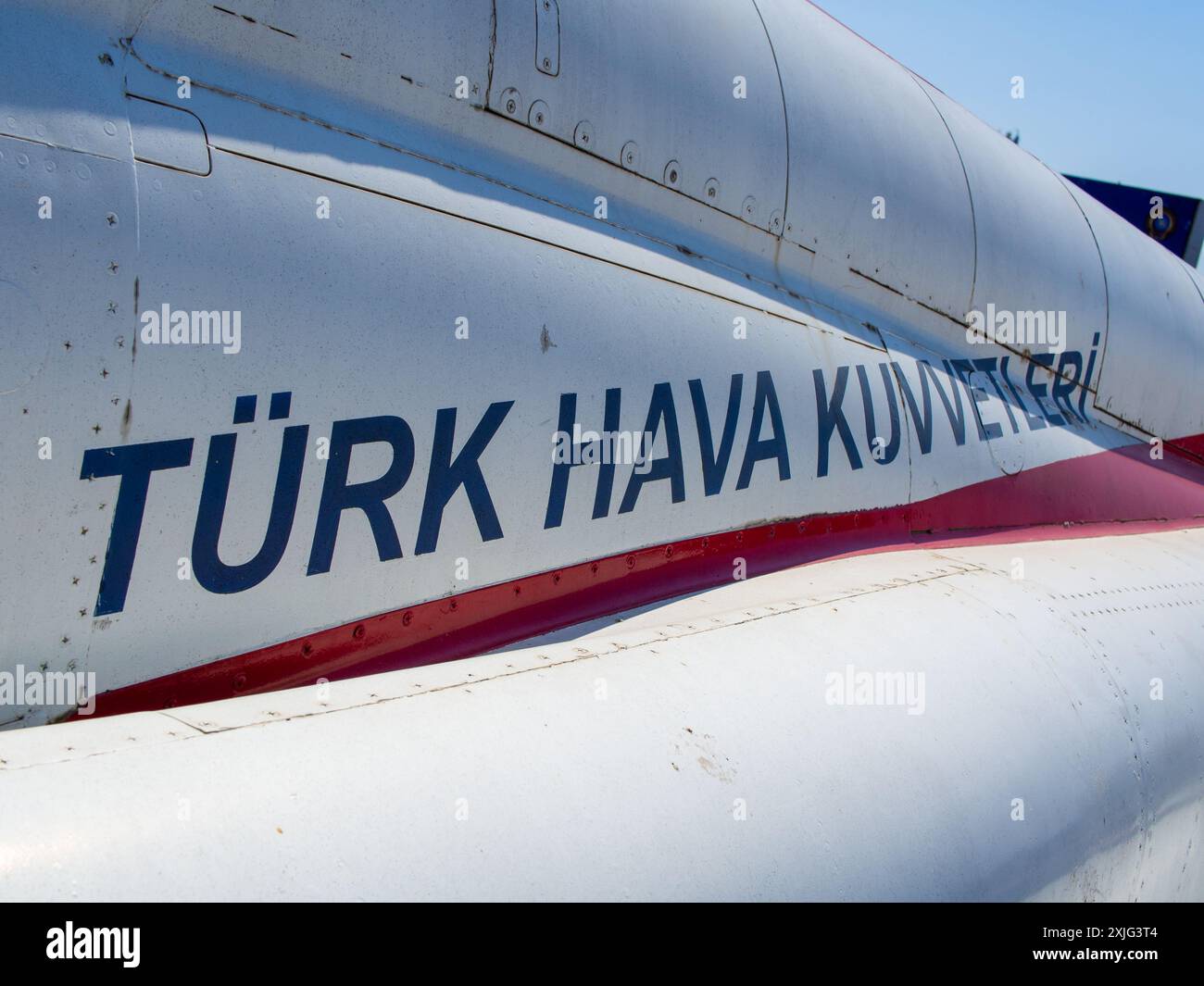 Canadair NF-5 fighter planes Turkish stars jet Stock Photo - Alamy