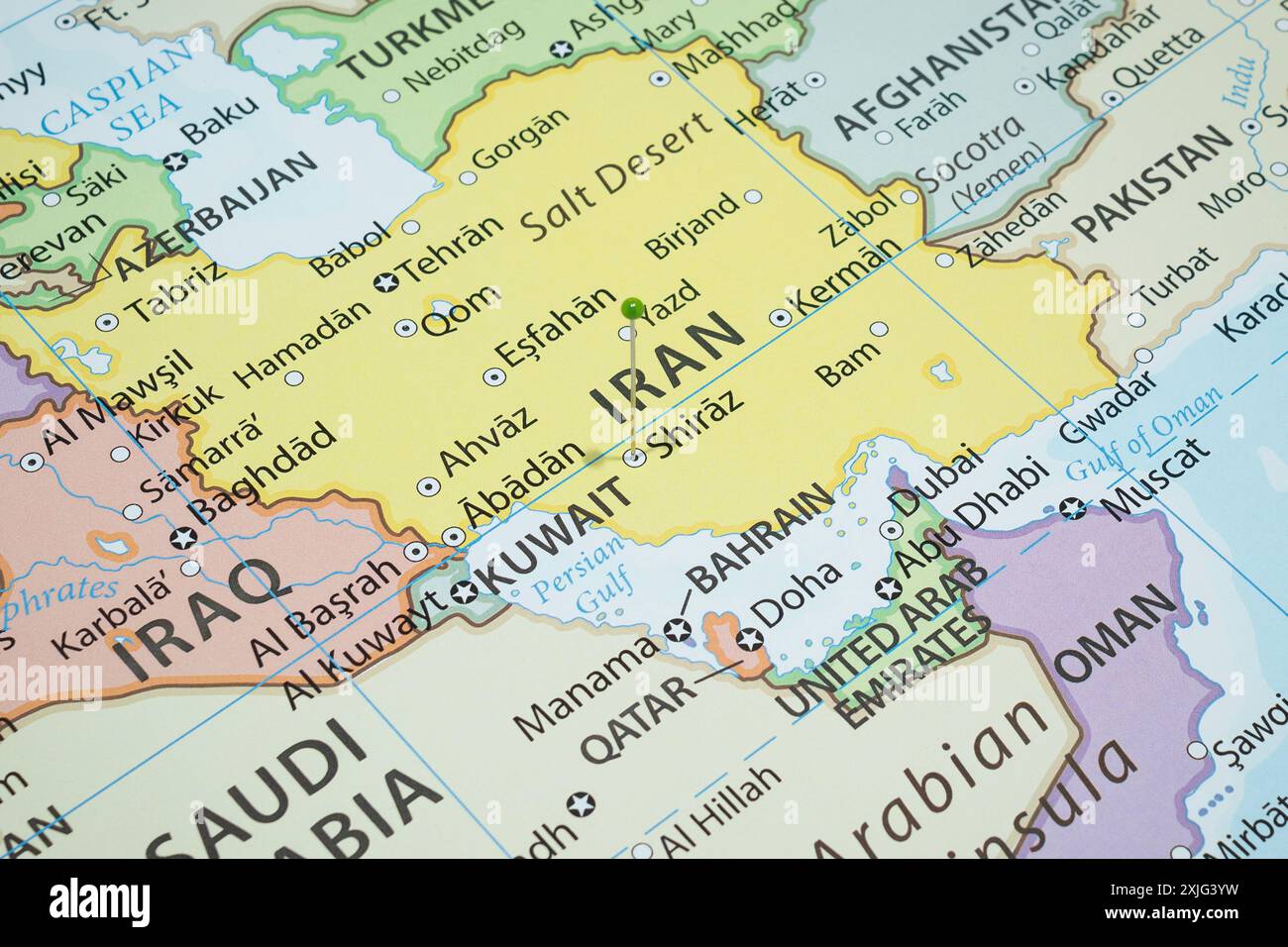 Shiraz map hi-res stock photography and images - Alamy