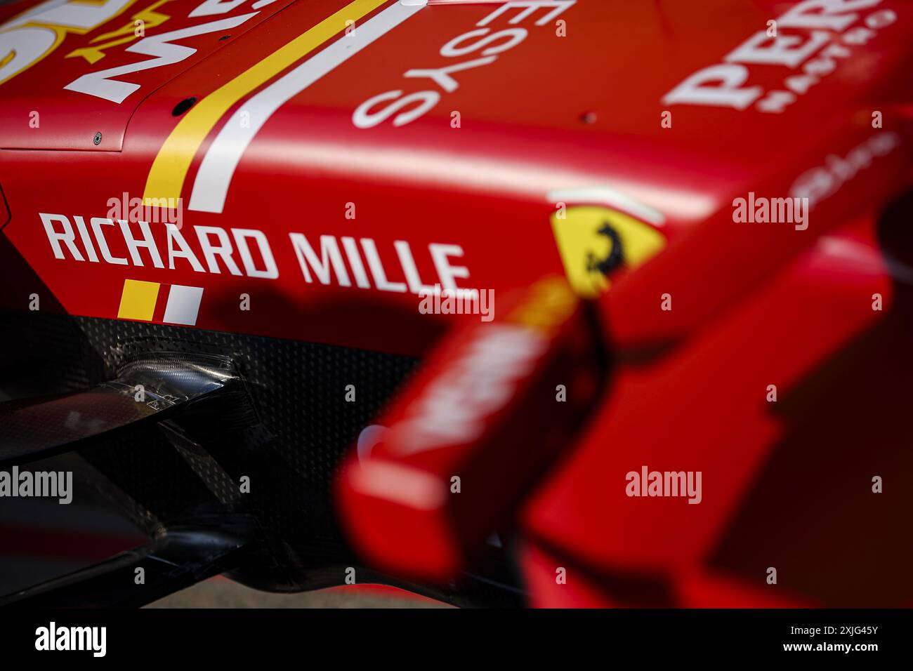 Scuderia Ferrari, Richard Mille, illustration during the Formula 1 ...
