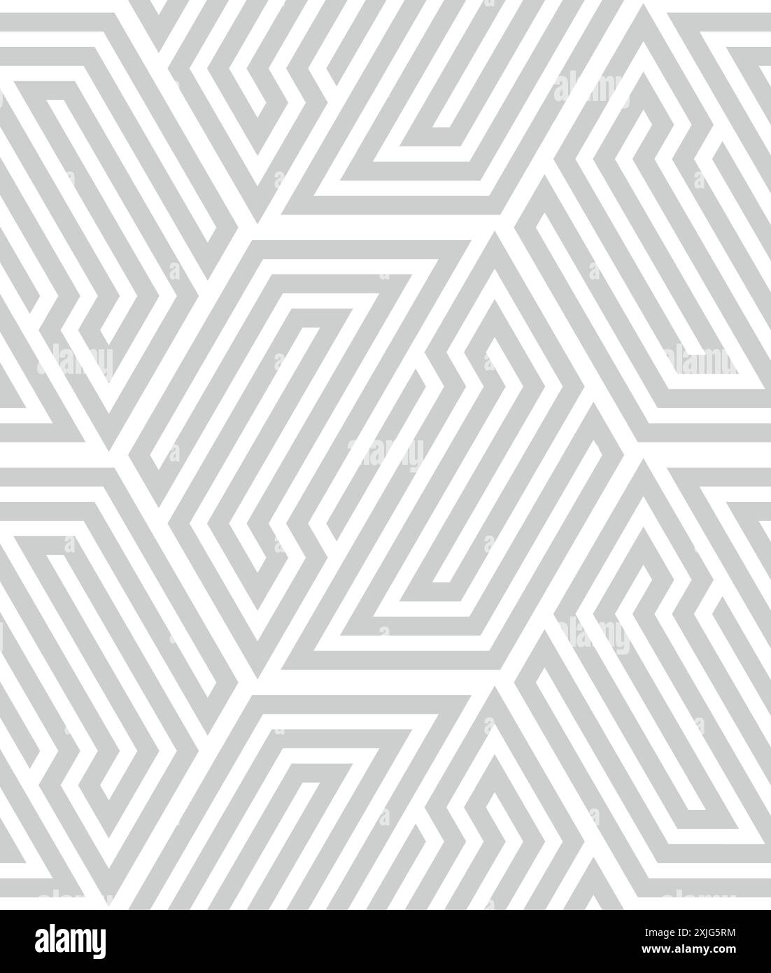 Abstract geometric pattern by lines, hexagons. A seamless vector ...
