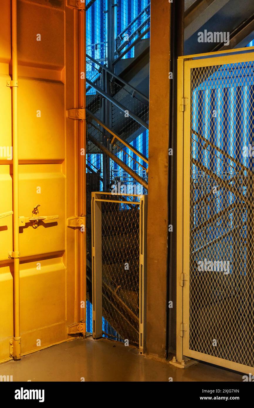 A vibrant view of the unique blend of warm and cool color tones and ...