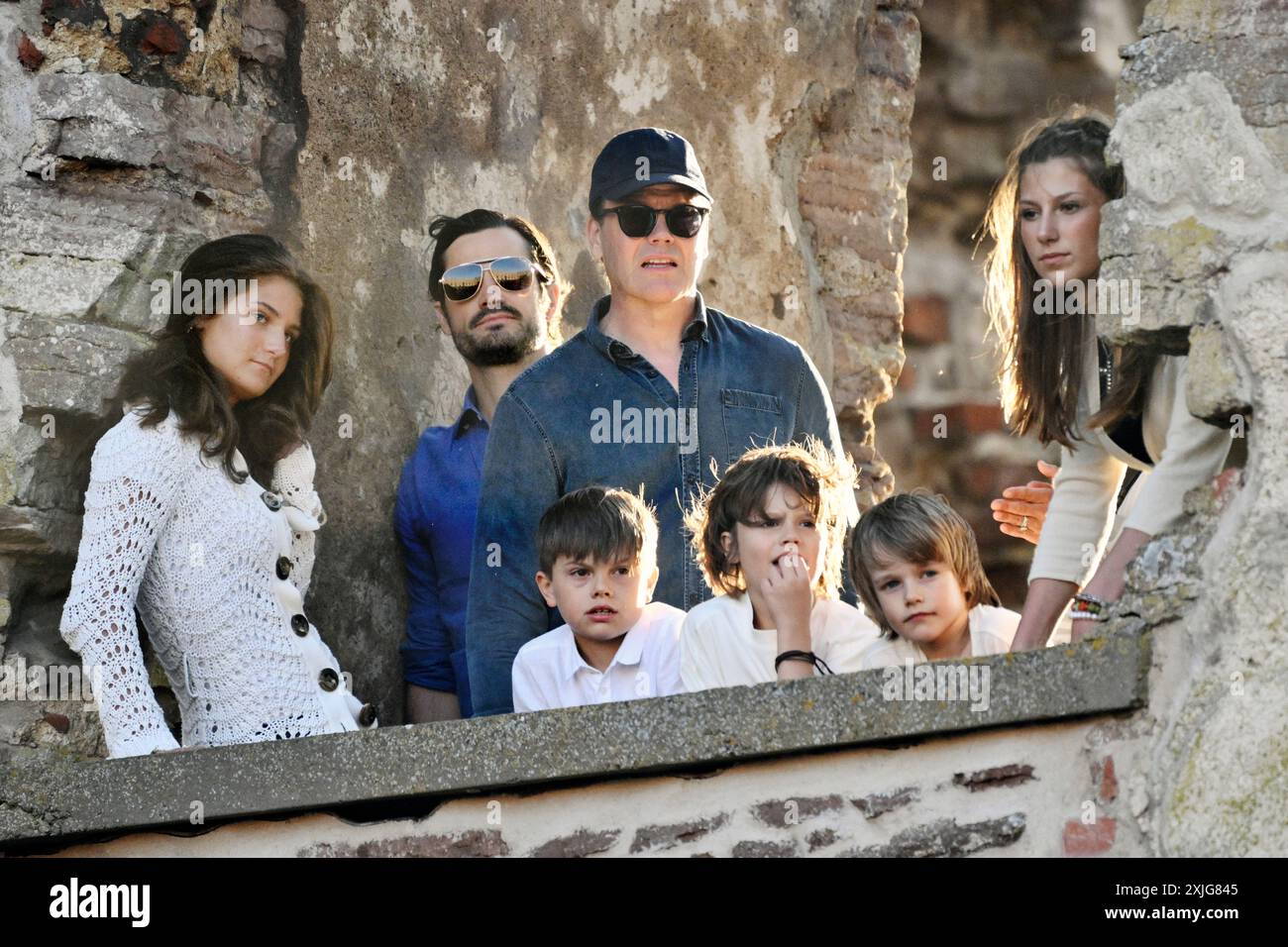 BORGHOLM, SWEDEN 20240718Prince Carl Philip, Prince Daniel, Prince ...