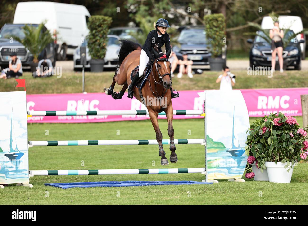 Thaisa Erwin of Australia with High Star Hero during the Prix du ...