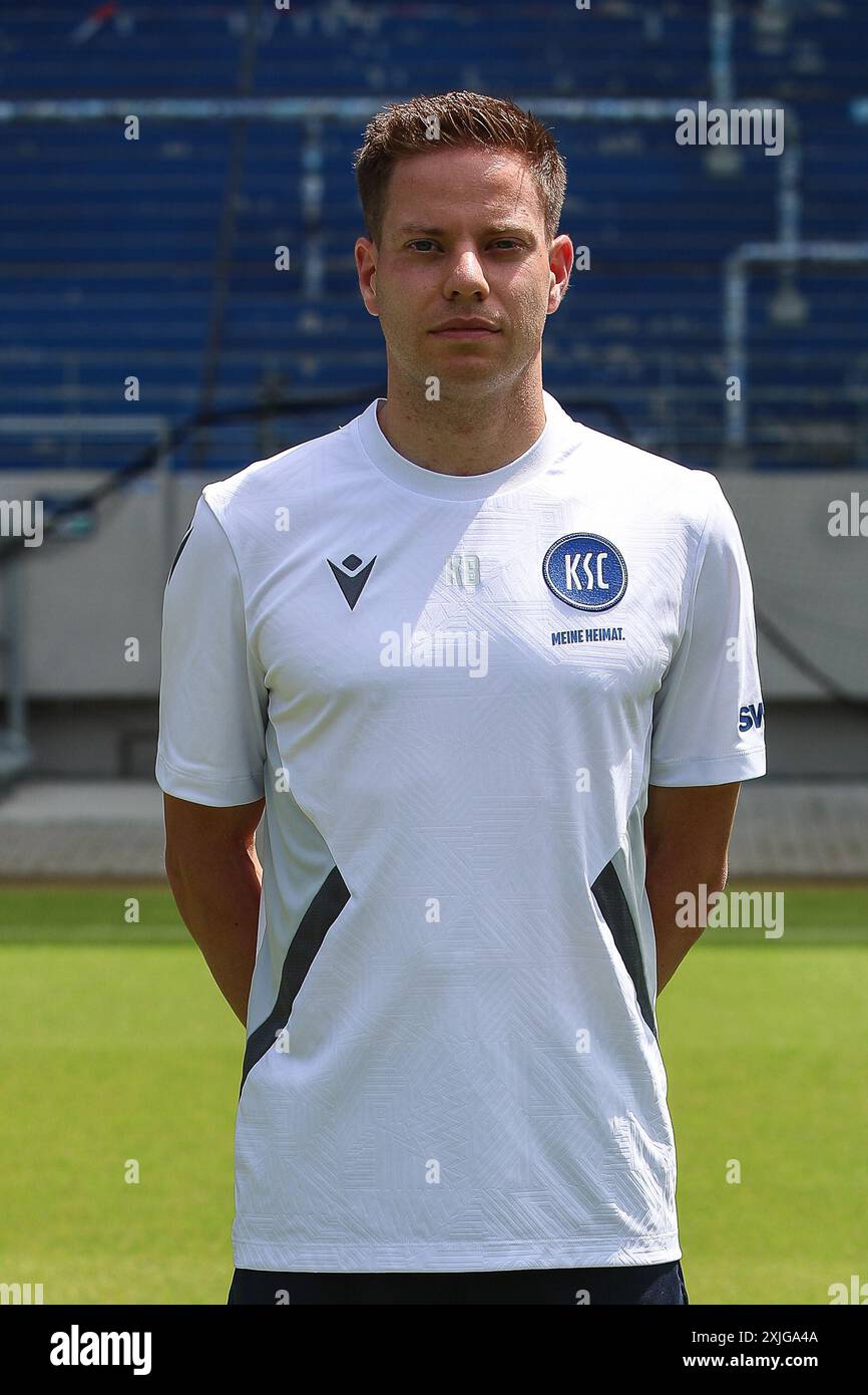 Kevin Benz; Karlsruher SC Physiotherapeut GER, Karlsruher SC, Fussball ...