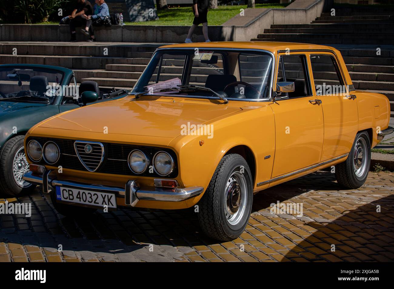 Sofia, Bulgaria - June 15, 2024: Parade of old retro cars at Spring ...