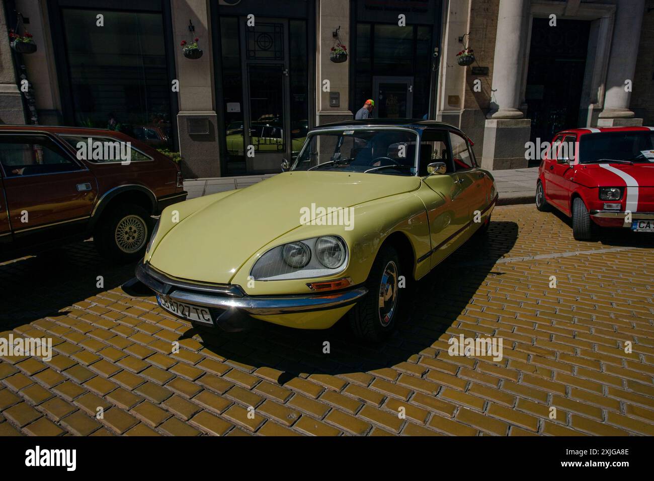Sofia, Bulgaria - June 15, 2024: Parade of old retro cars at Spring ...