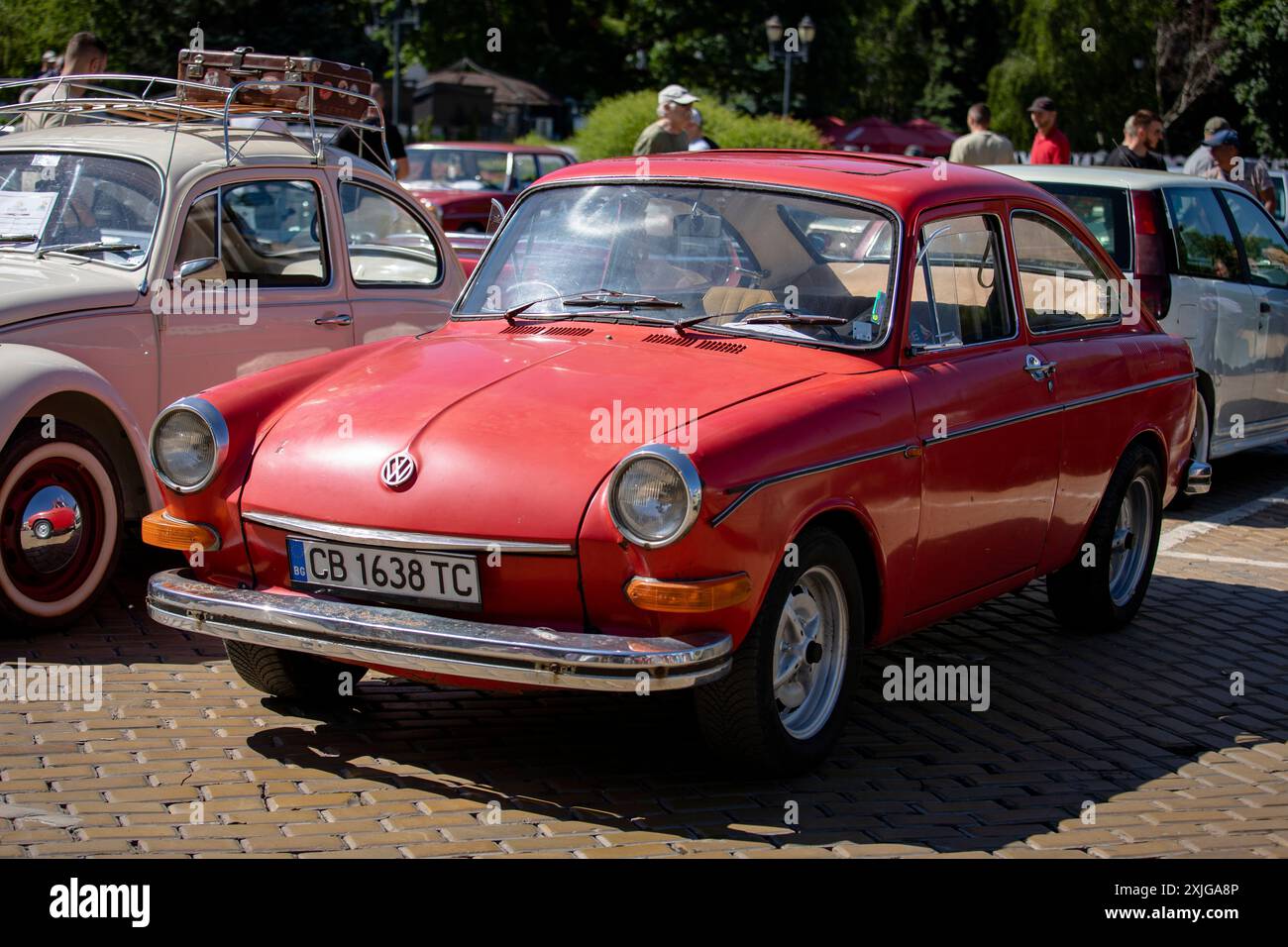 Sofia, Bulgaria - June 15, 2024: Parade of old retro cars at Spring ...