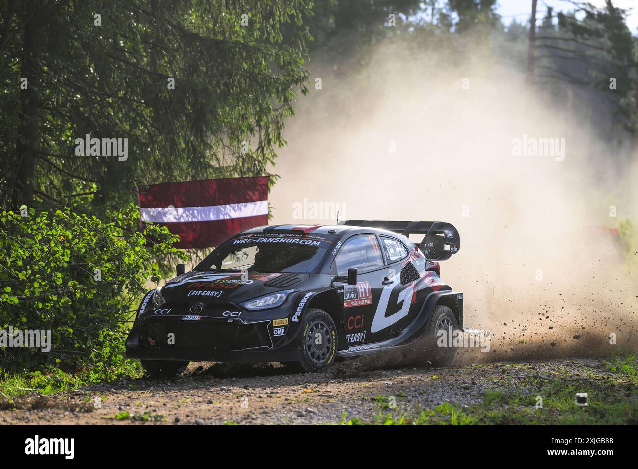 They Face In Shakedown, During Fia World Rally Championship WRC Tet ...