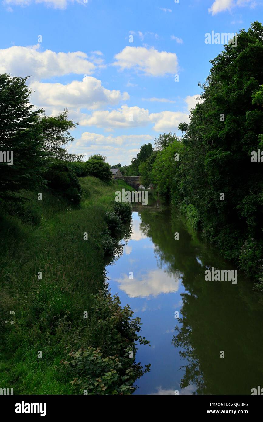 The Kennett and Avon Canal at Devizes. Taken July 2024. Summer Stock ...