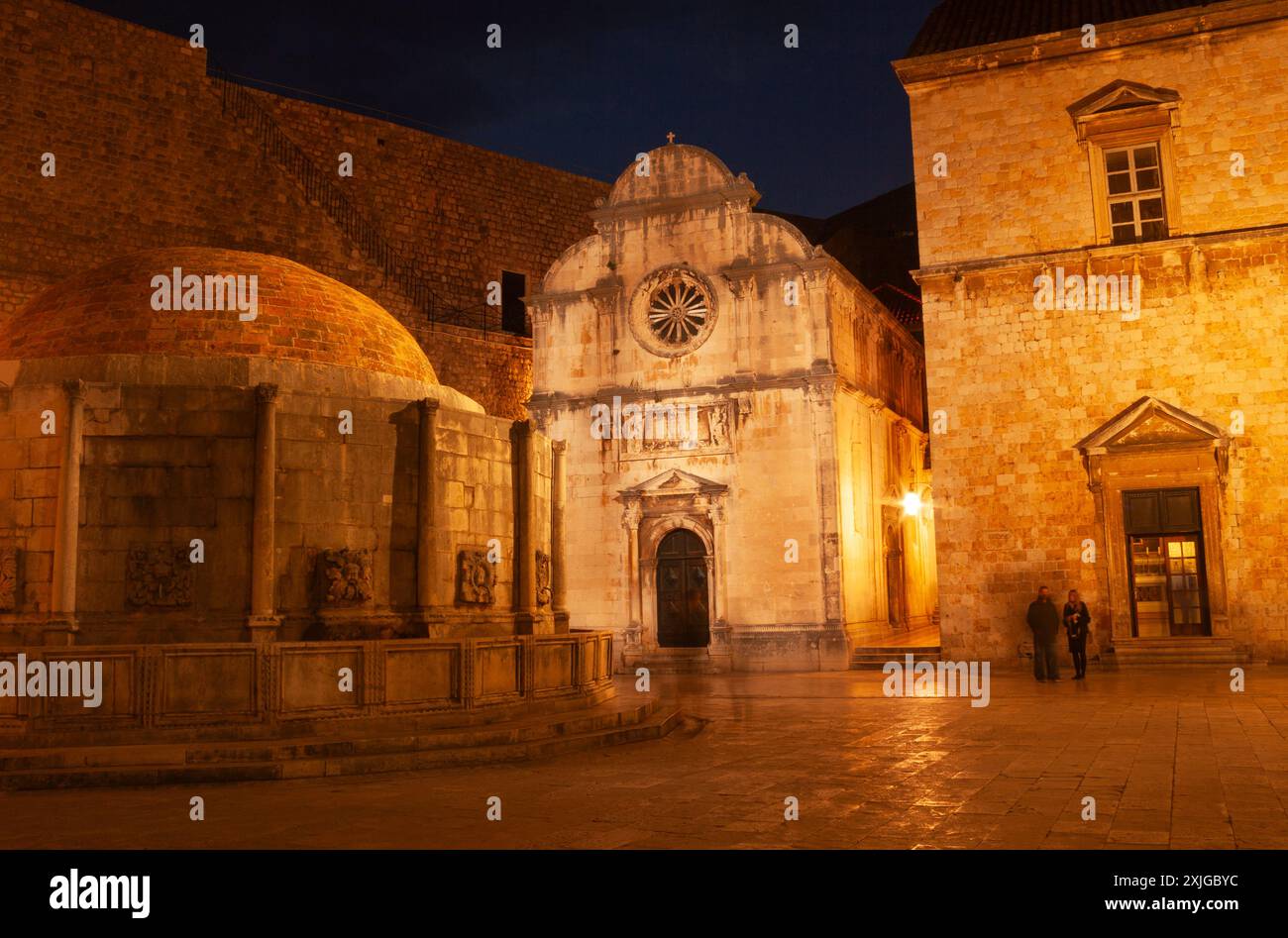 Church of St. Salvation, the Franciscan monastery and Onofrio's ...