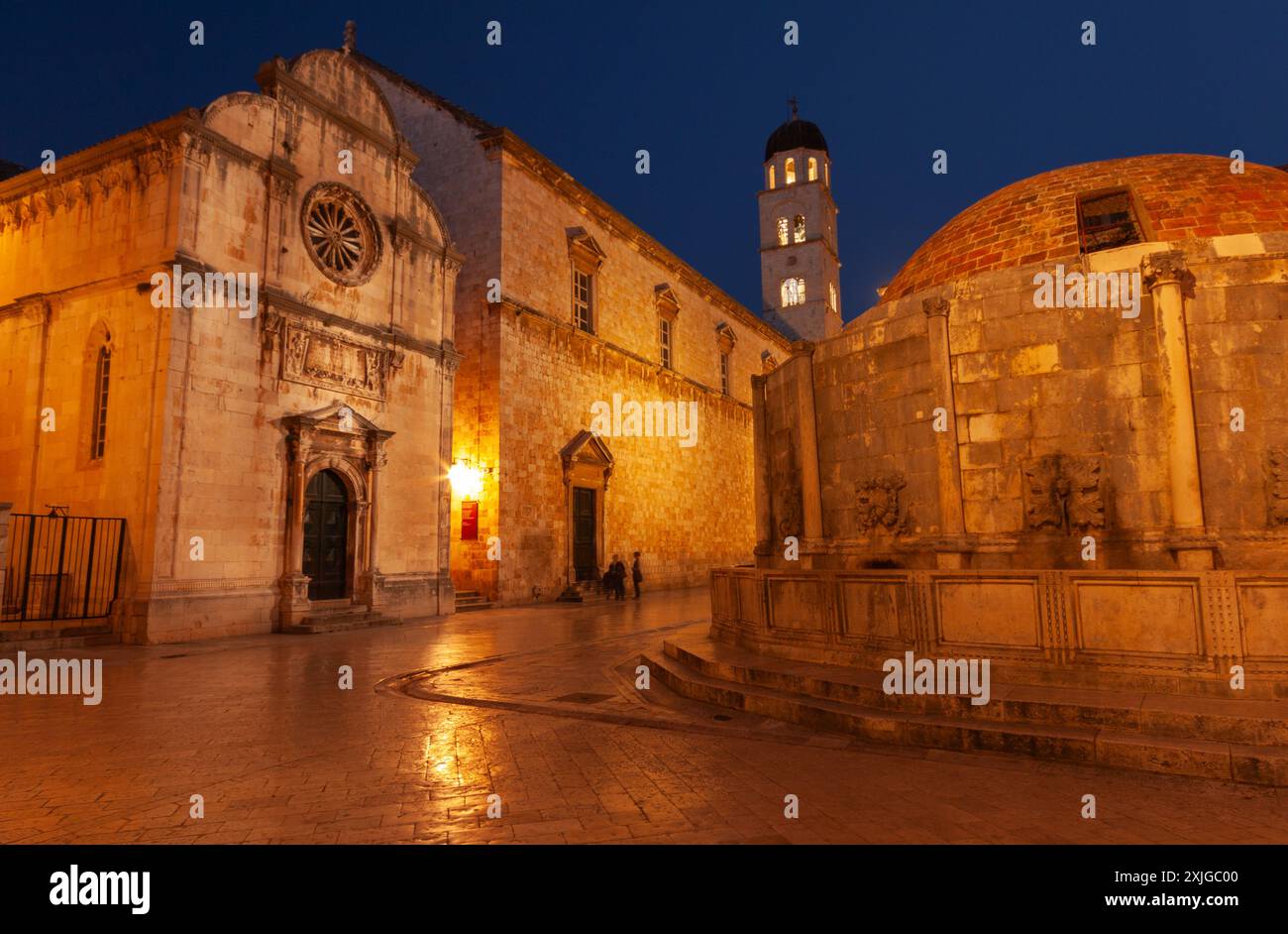 Church of St. Salvation, the Franciscan monastery and Onofrio's ...
