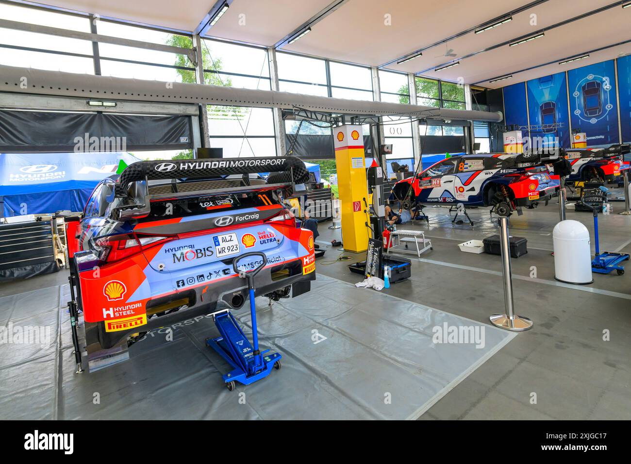 Riga: During Fia World Rally Championship WRC Tet Rally Latvia 2024 18 ...