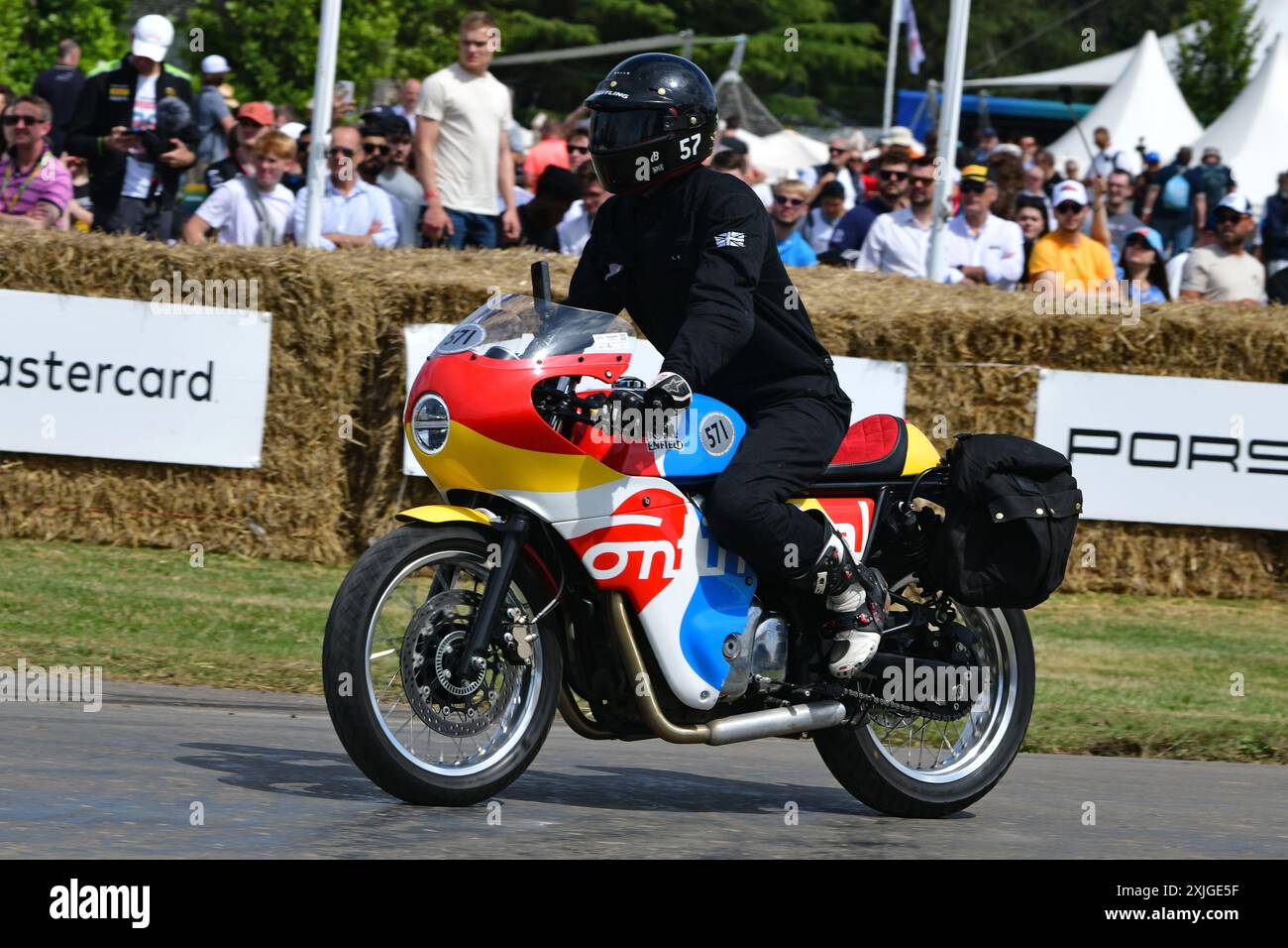 Royal enfield top gear continental gt hi-res stock photography and ...