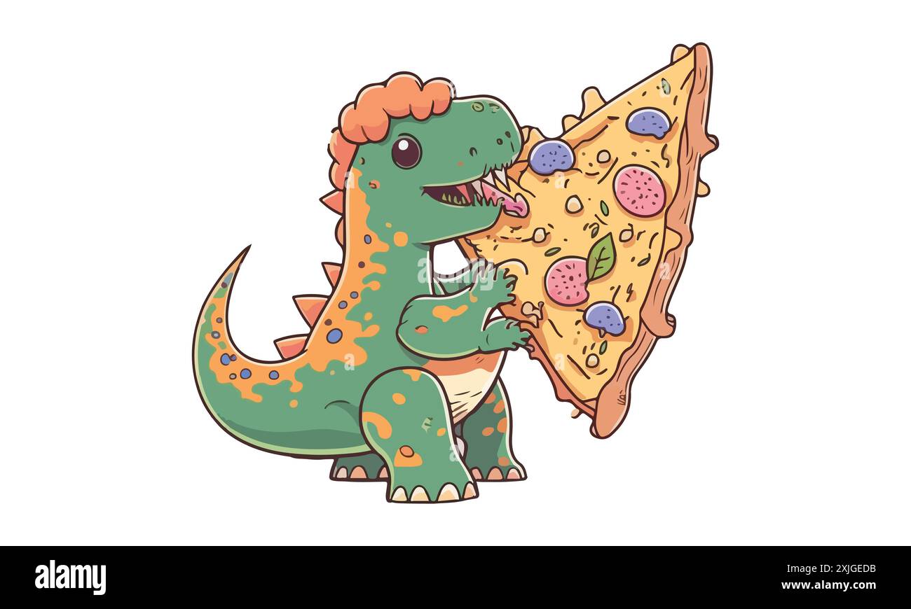 Stegosaurus eating Stock Vector Images - Alamy