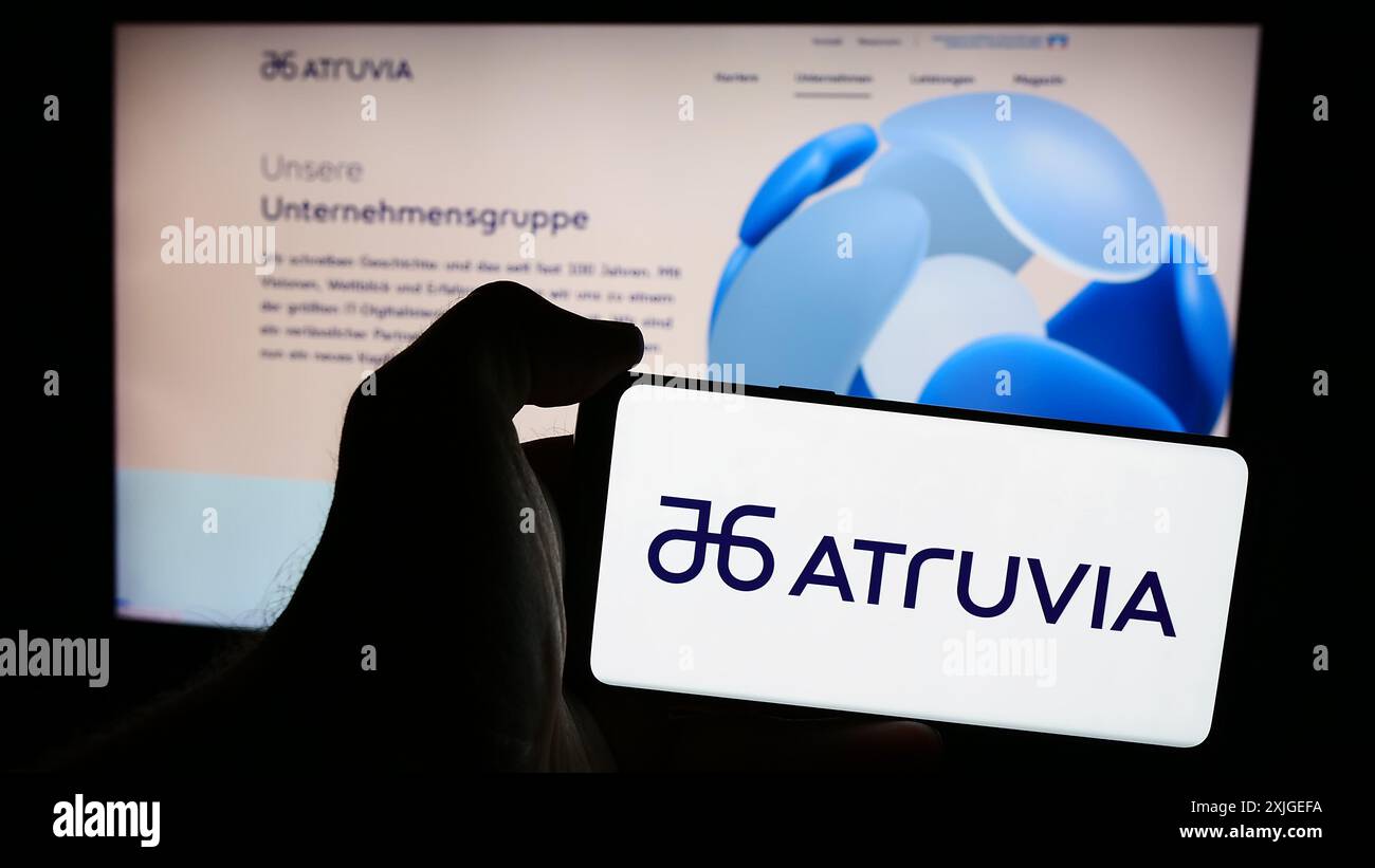 Atruvia logo hi-res stock photography and images - Alamy