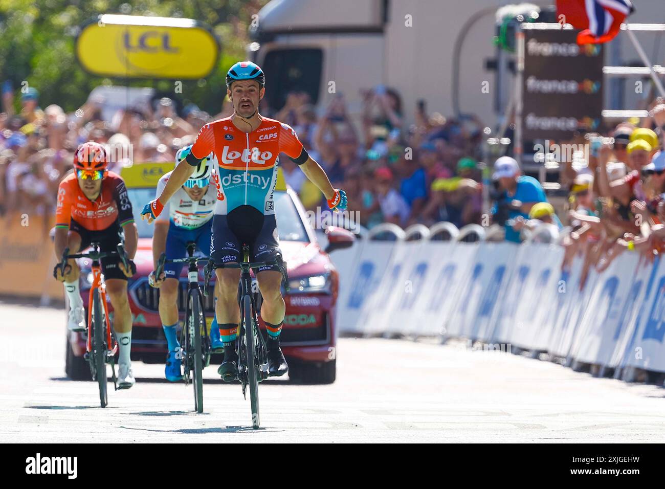 Tour de France 2024 - 111th Edition - 18th stage Gap - Barcelonnette ...