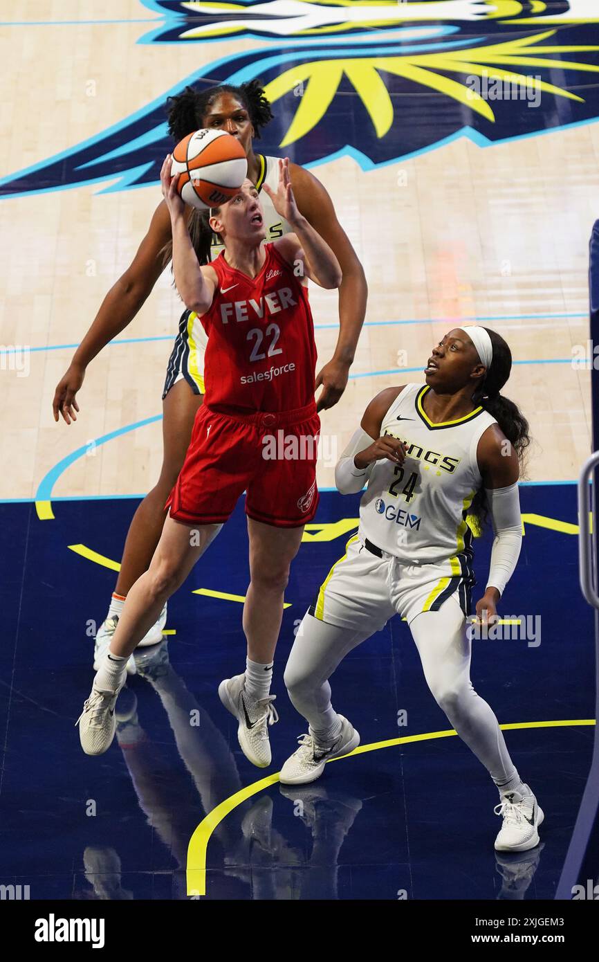 Arlington, United States. 17th July, 2024. Caitlin Clark #22 of Indiana ...