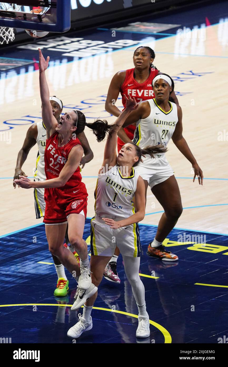 Arlington, United States. 17th July, 2024. Caitlin Clark #22 of Indiana ...
