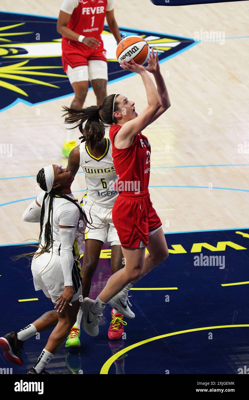 Arlington, United States. 17th July, 2024. Caitlin Clark #22 of Indiana ...
