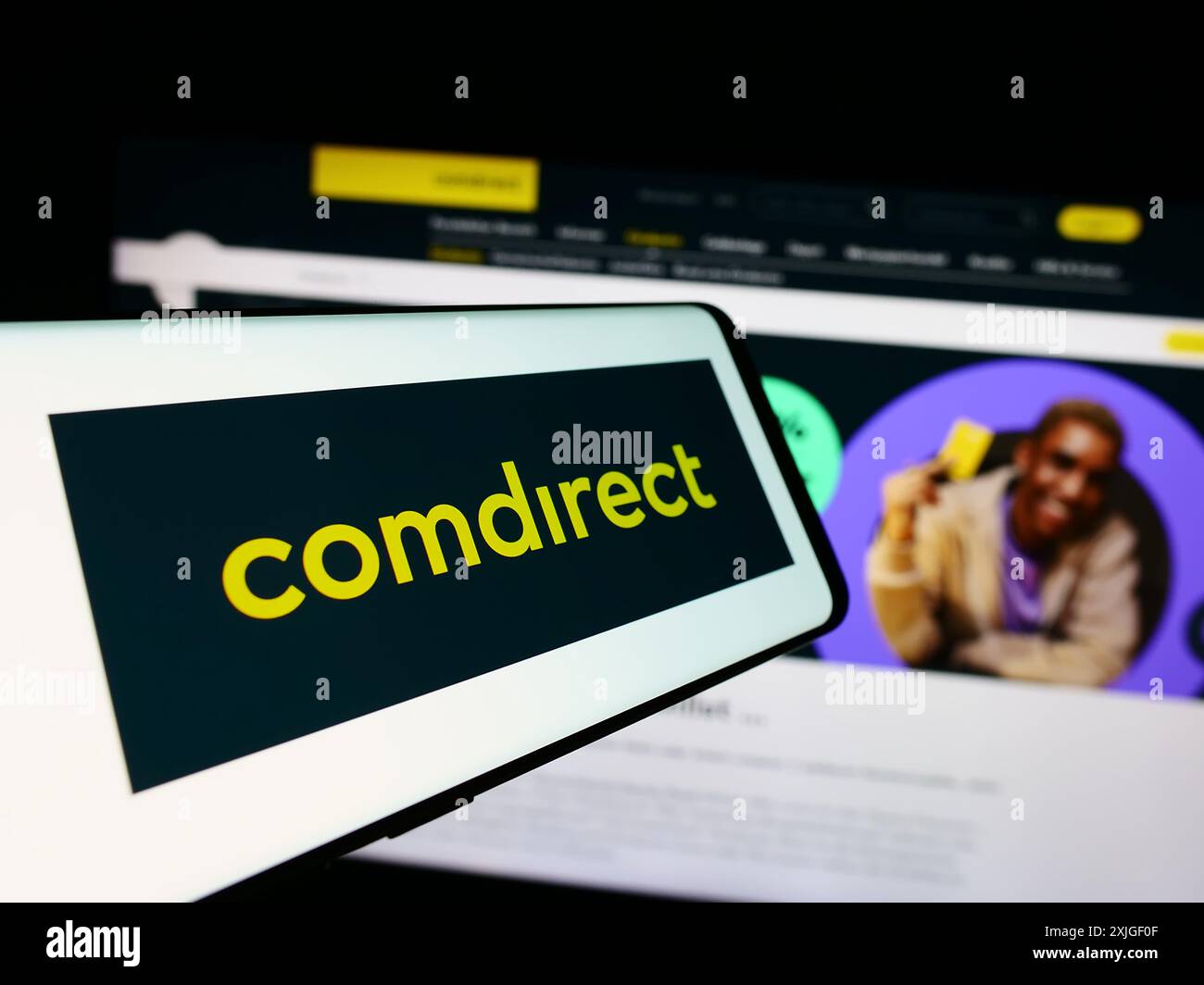Comdirect mobile app hi-res stock photography and images - Alamy