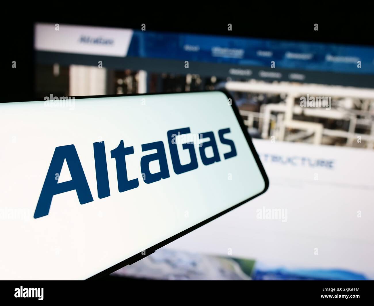 Altagas logo hi-res stock photography and images - Alamy