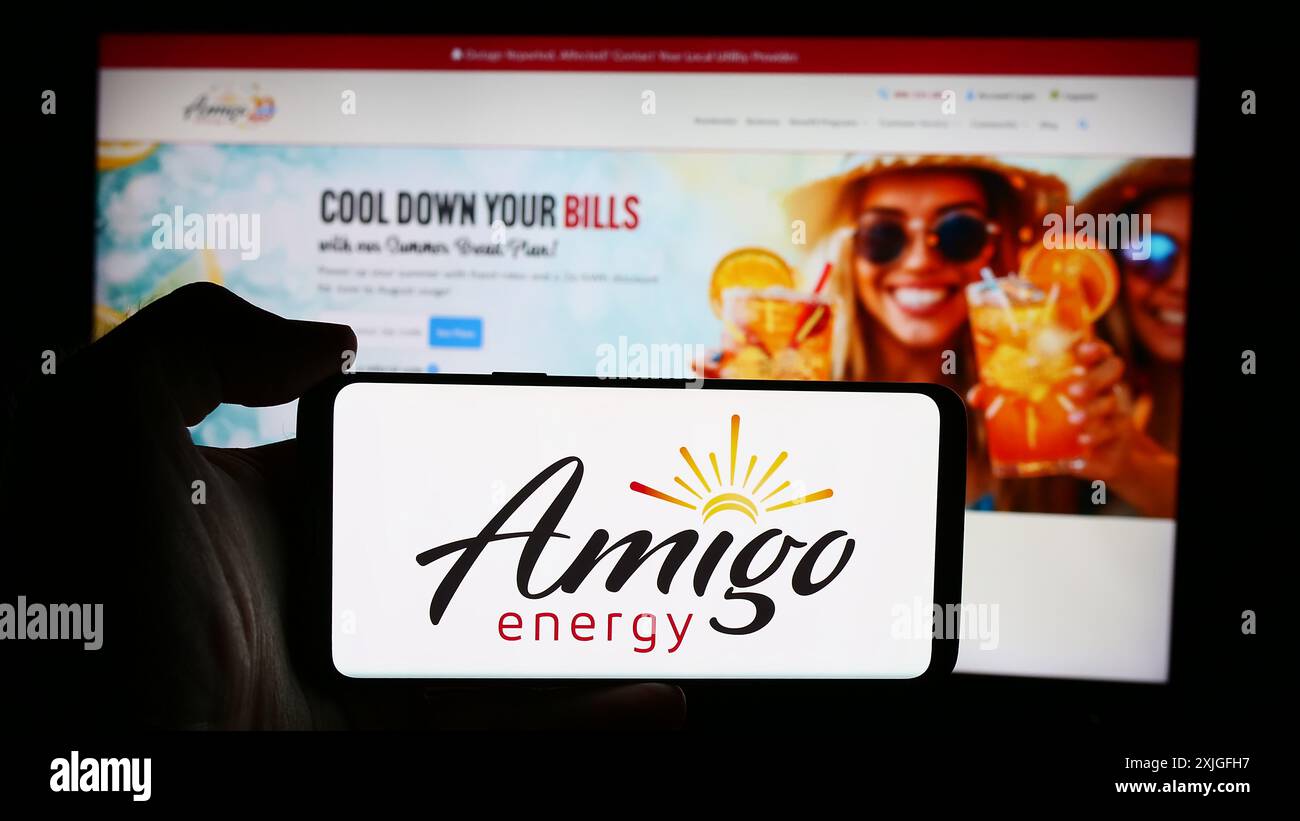 Amigo logo hi-res stock photography and images - Alamy