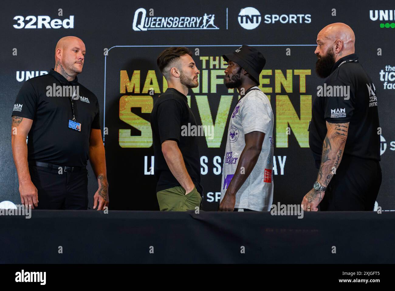 BIRMINGHAM, UNITED KINGDOM. 18 Jul, 24. Owen Cooper (left) and Ekow ...