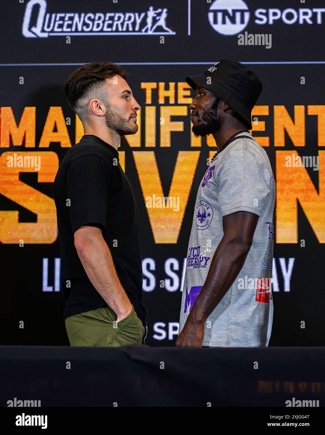 BIRMINGHAM, UNITED KINGDOM. 18 Jul, 24. Owen Cooper (left), Ekow ...