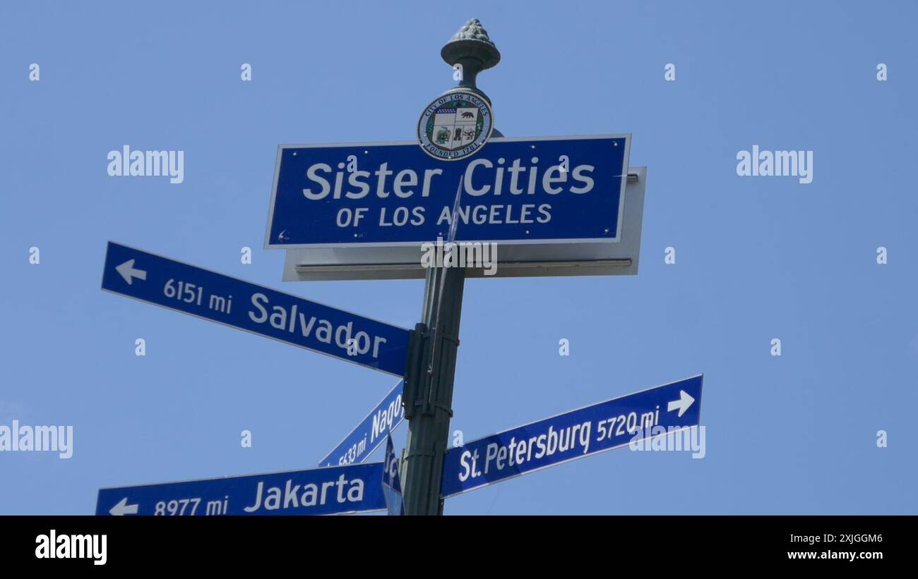 Los Angeles, California, USA 17th July 2024 Sister Cities of Los ...