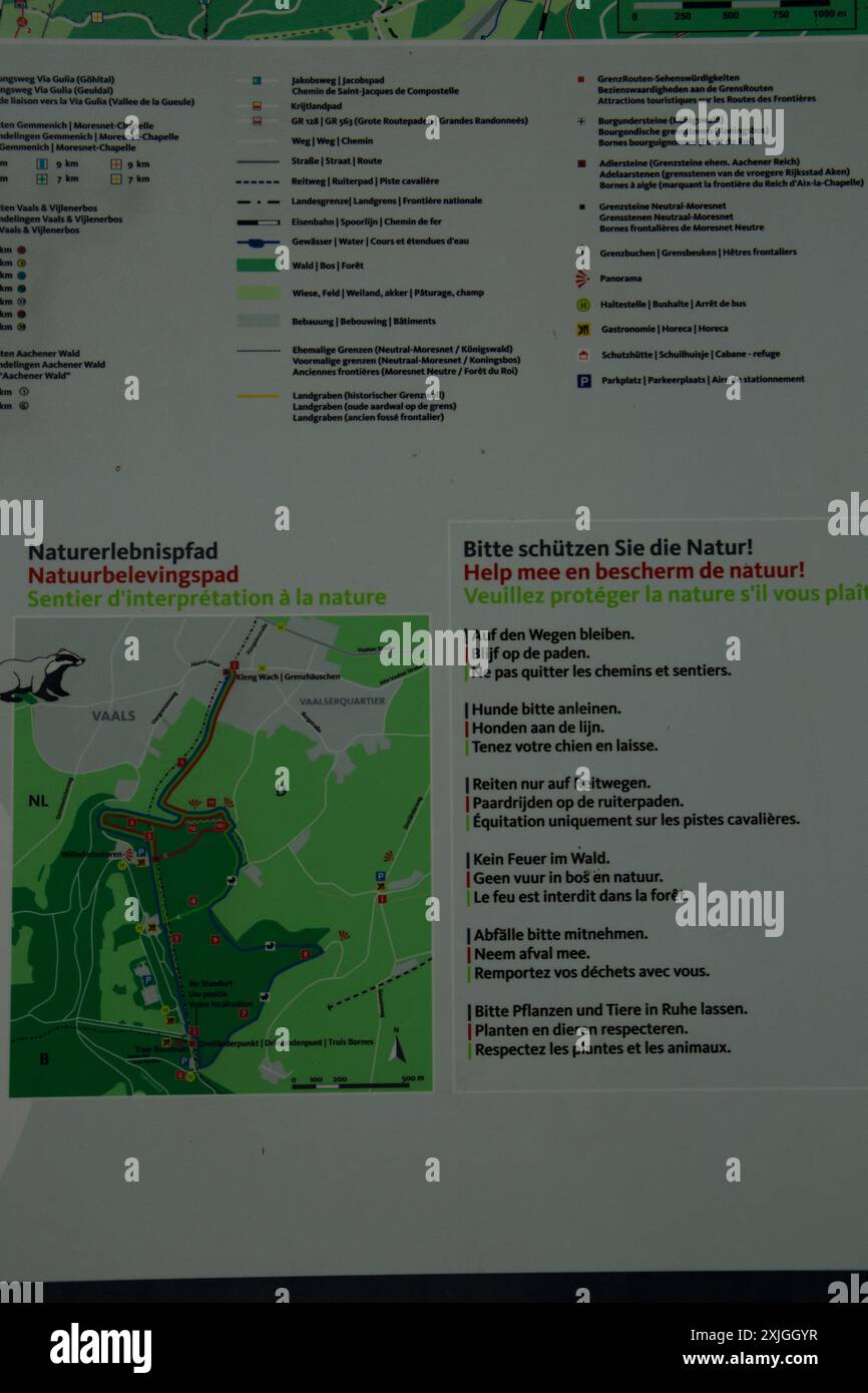 Limburg netherlands europe map hi-res stock photography and images - Alamy