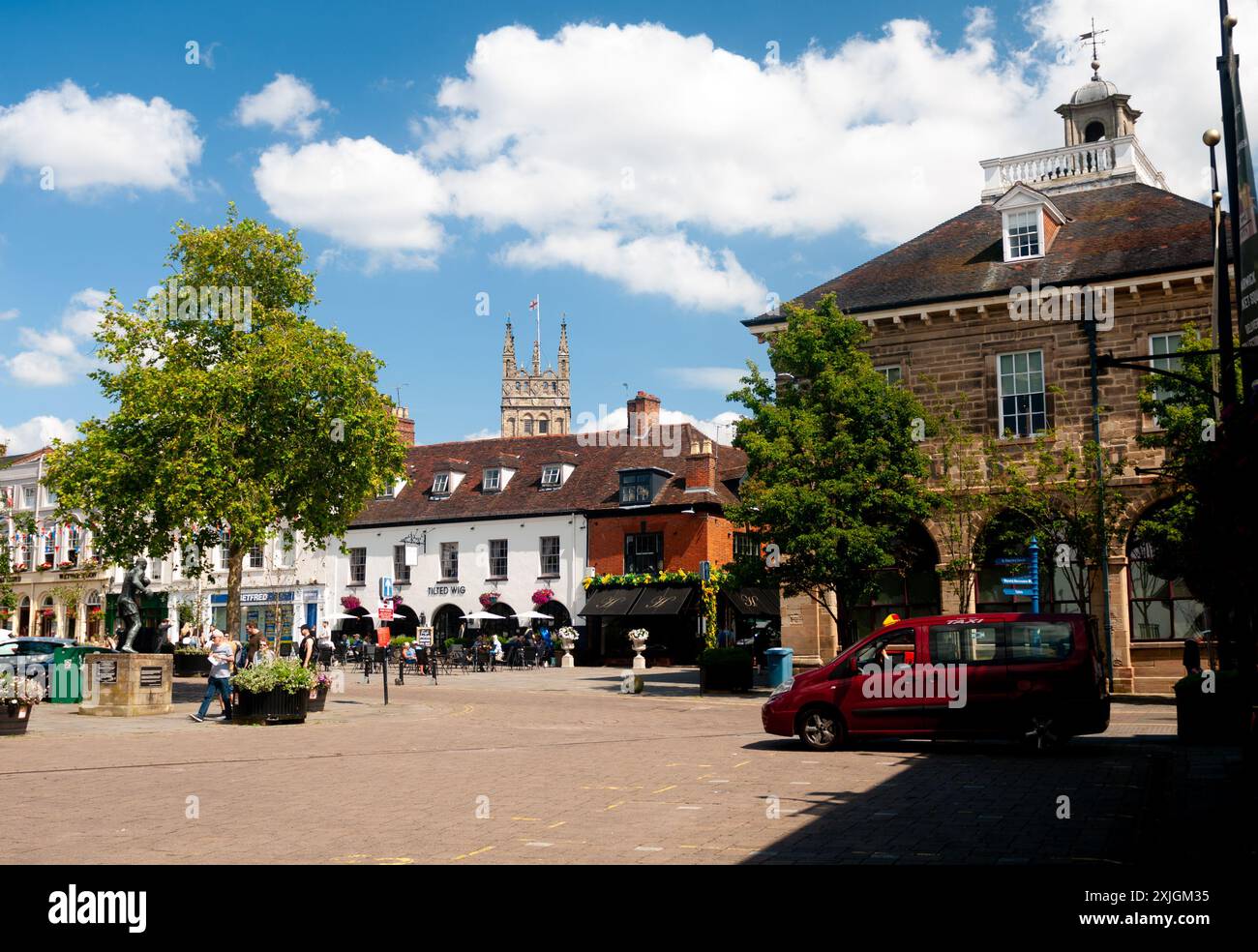 Warwick market square hi-res stock photography and images - Alamy