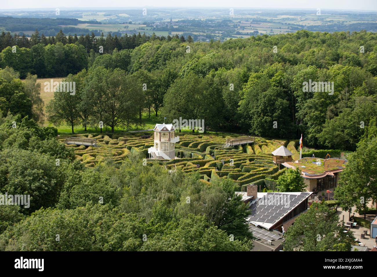 At the Drielandenpunt (Three-country point or Tripoint), where Belgium ...