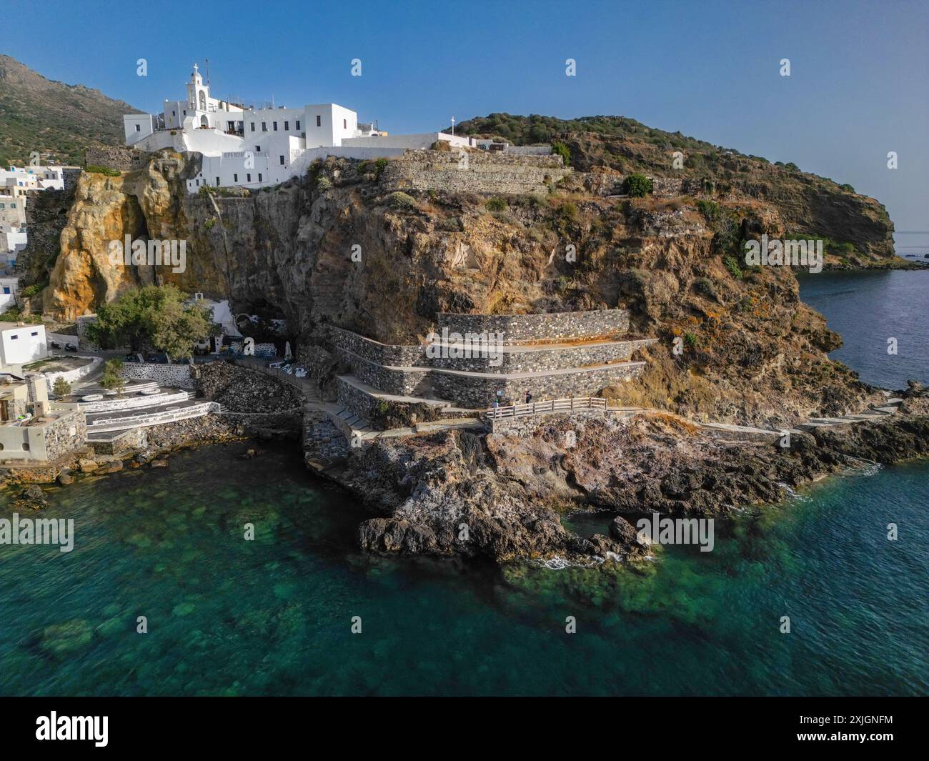 Nisyros aerial hi-res stock photography and images - Alamy
