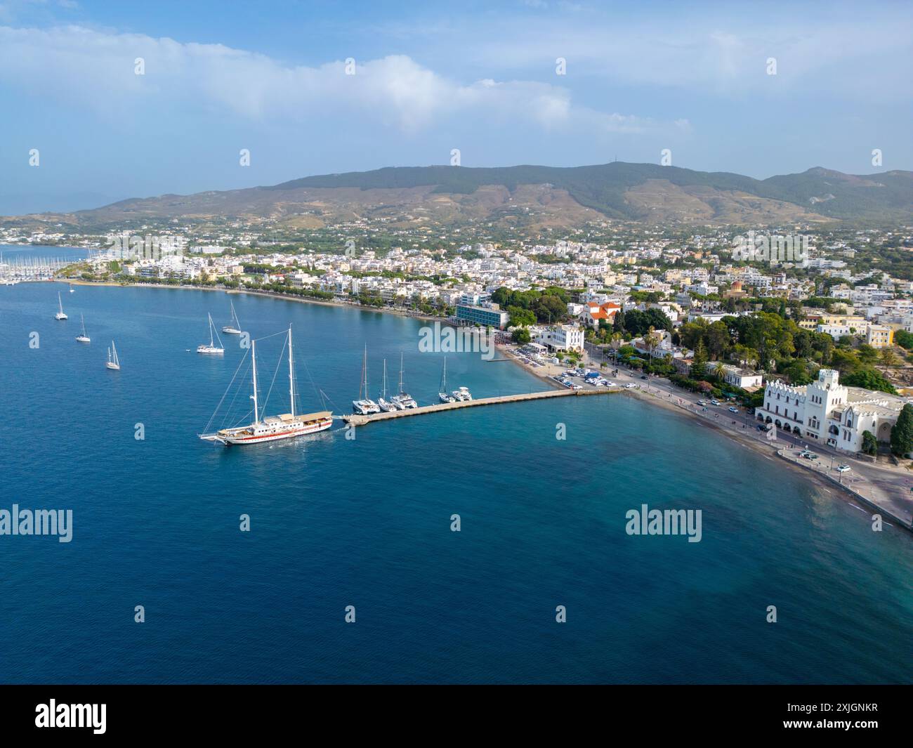 Island of kos aerial hi-res stock photography and images - Alamy