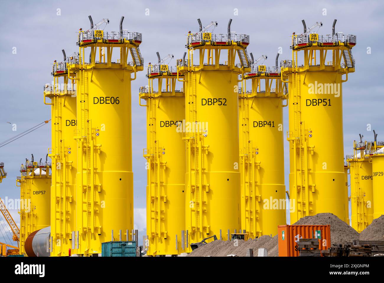 SIF Offshore Foundaitons, production of foundations, monopiles, for ...