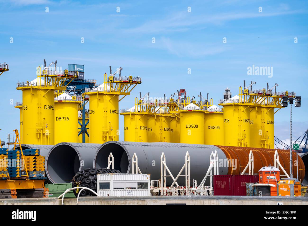 SIF Offshore Foundaitons, production of foundations, monopiles, for ...