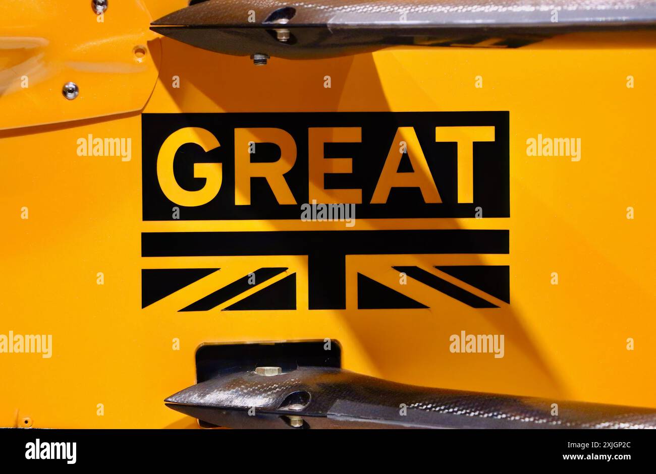 Close up of Fernando Alonso's 2017 McLaren Honda Andretti Indy race car ...