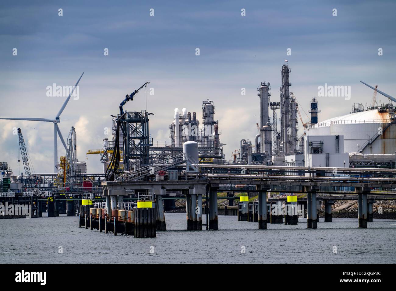 bio-refinery of the Finnish oil company Neste, where sustainable bio ...