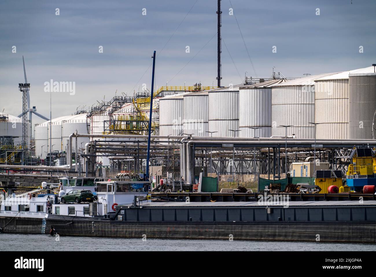 bio-refinery of the Finnish oil company Neste, where sustainable bio ...