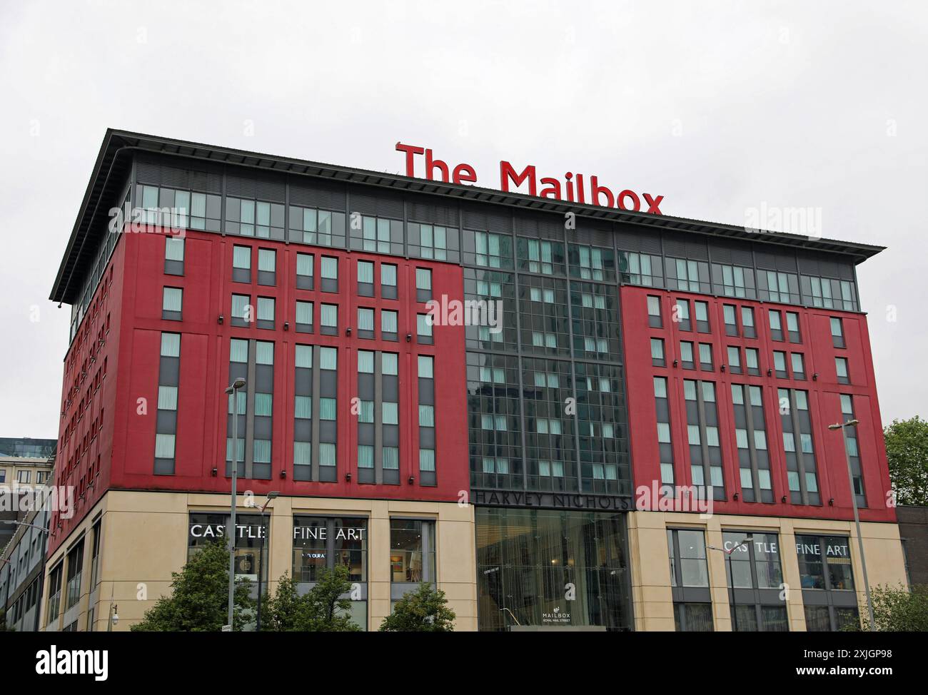 The Mailbox at the former Royal Mail sorting office in Birmingham Stock ...