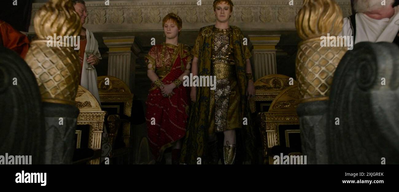 Los Angeles.CA.USA. Fred Hechinger and Joseph Quinn in a scene in (C ...