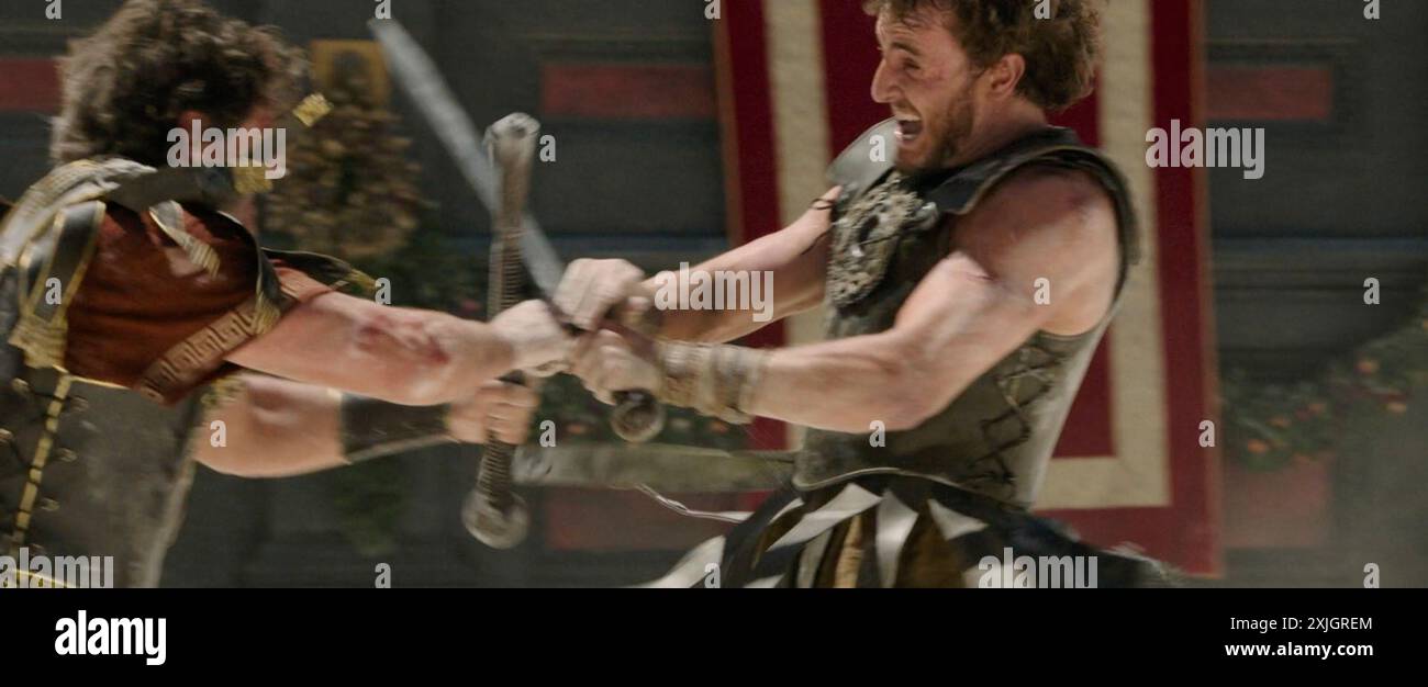 Los Angeles.CA.USA. Pedro Pascal and Paul Mescal in a scene in (C ...