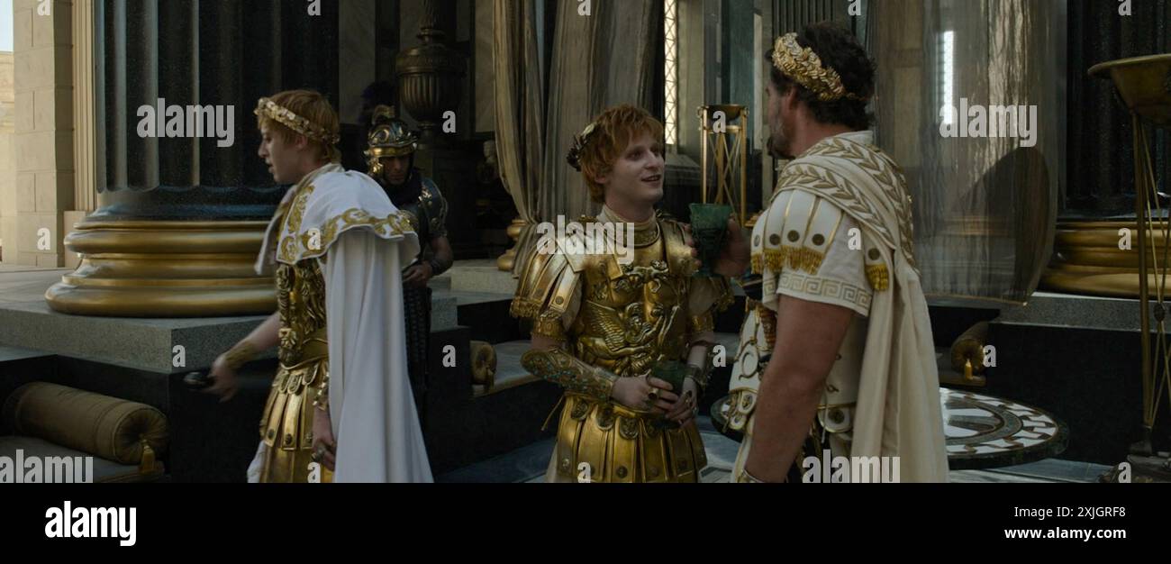 Los Angeles.CA.USA. Joseph Quinn, Fred Hechinger and Pedro Pascal in a ...