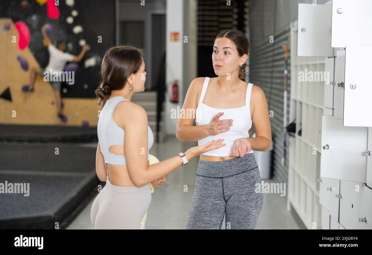 Young women exchanged couple of phrases in ladies locker room after ...