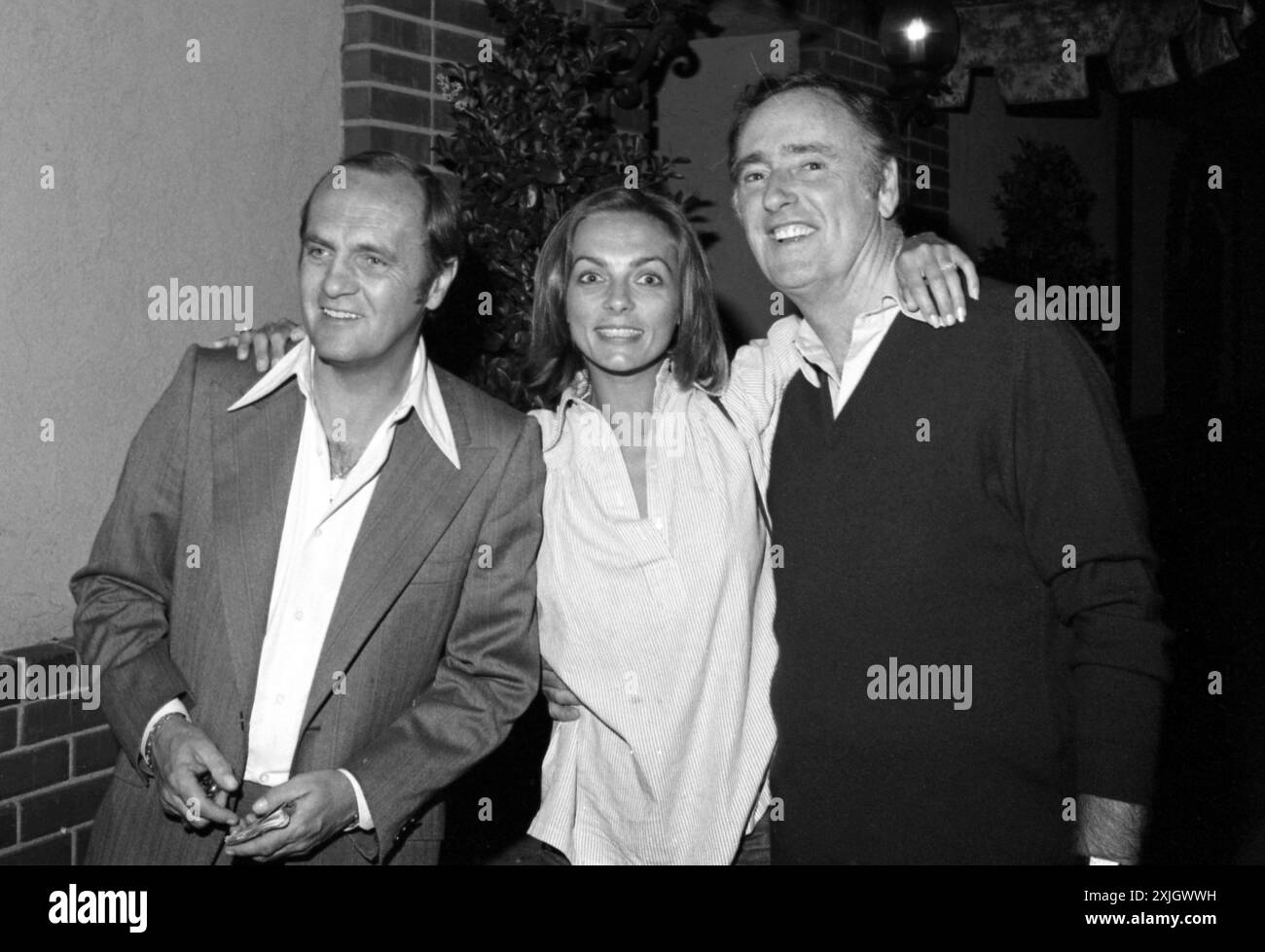 Bob Newhart, Dolly Martin and Dick Martin Circa 1980's Credit: Ralph Dominguez/MediaPunch Stock ...